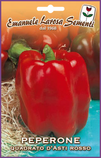 Poivron Rouge Carré